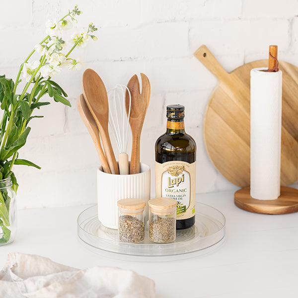 Clear Turntable – Flip N Organized